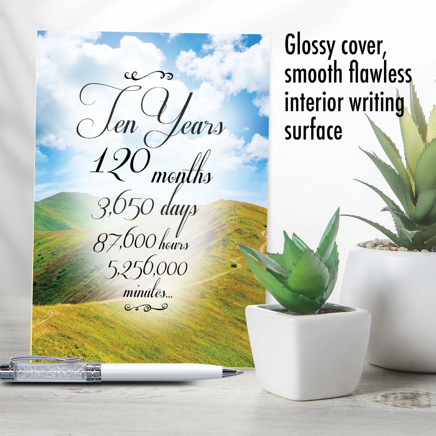 10 Year Time Count: Funny Recovery Greeting Card