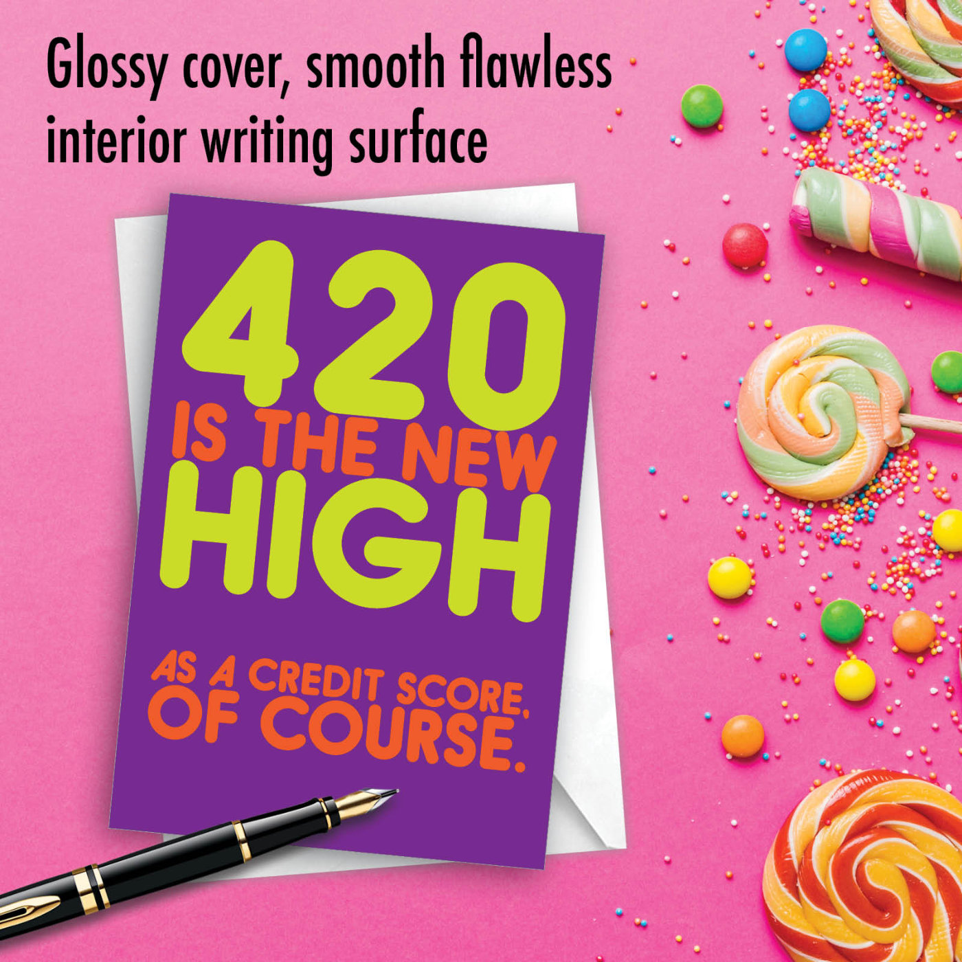 420: Funny Birthday Greeting Card