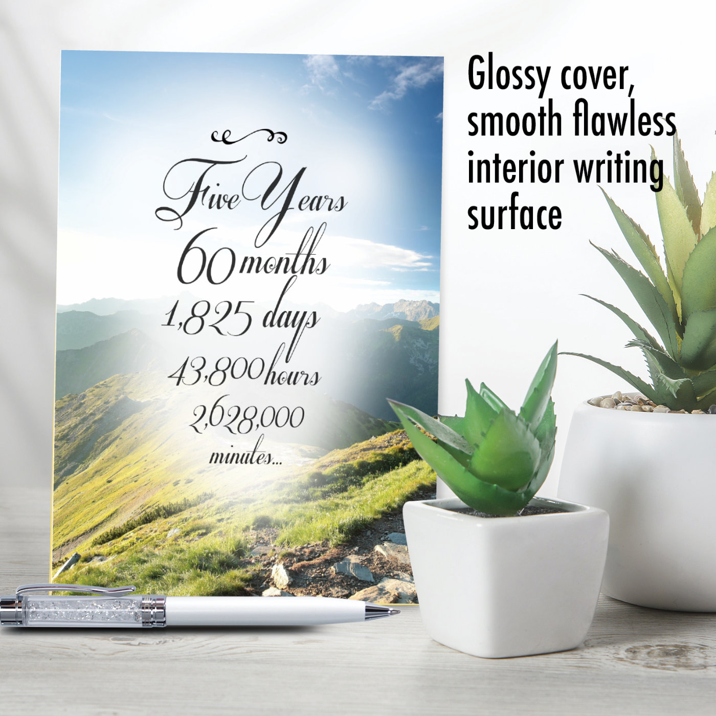 5 Year Time Count: Funny Recovery Card