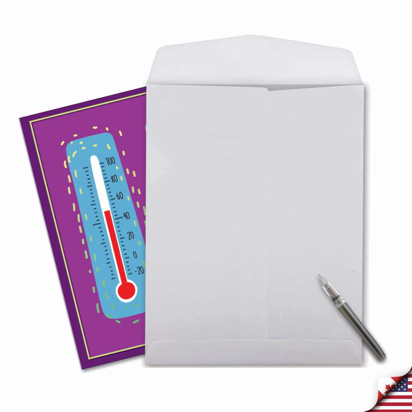 50 In Celsius: Funny Milestone Birthday Jumbo Greeting Card