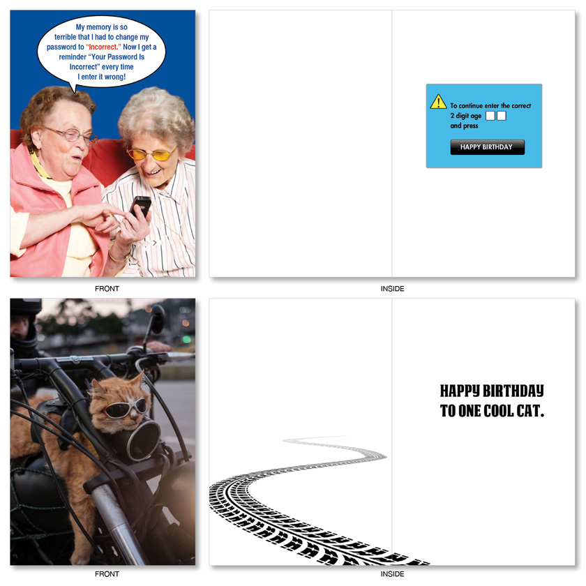 A Very Funny Birthday: Funny Birthday Assortment Of Cards
