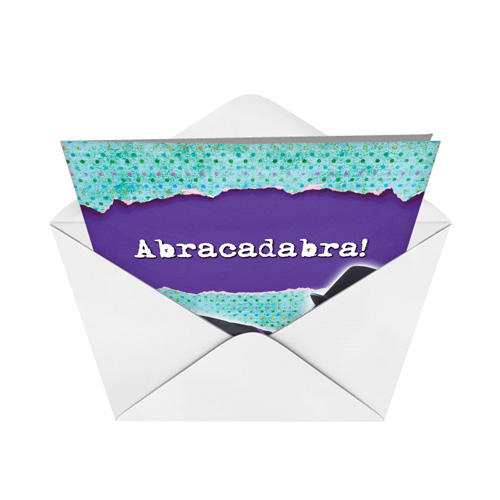 Abracadabra Funny Birthday Card