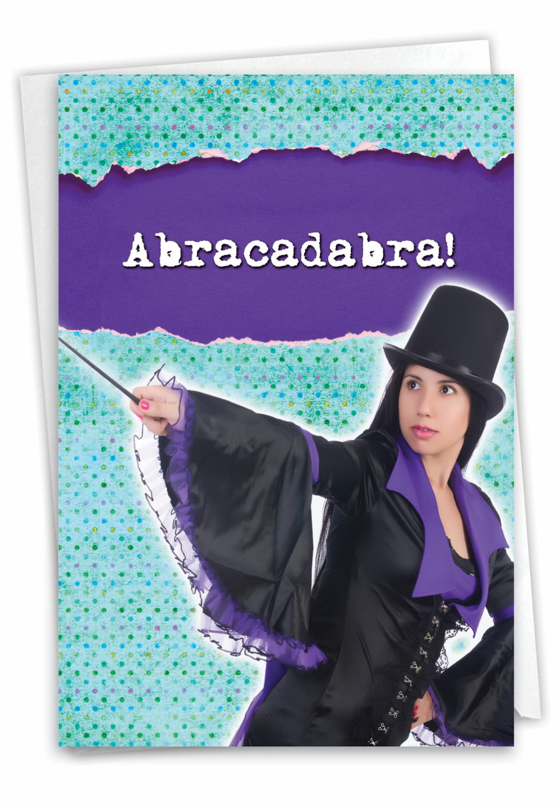 Abracadabra: Humor Blank Card for Women