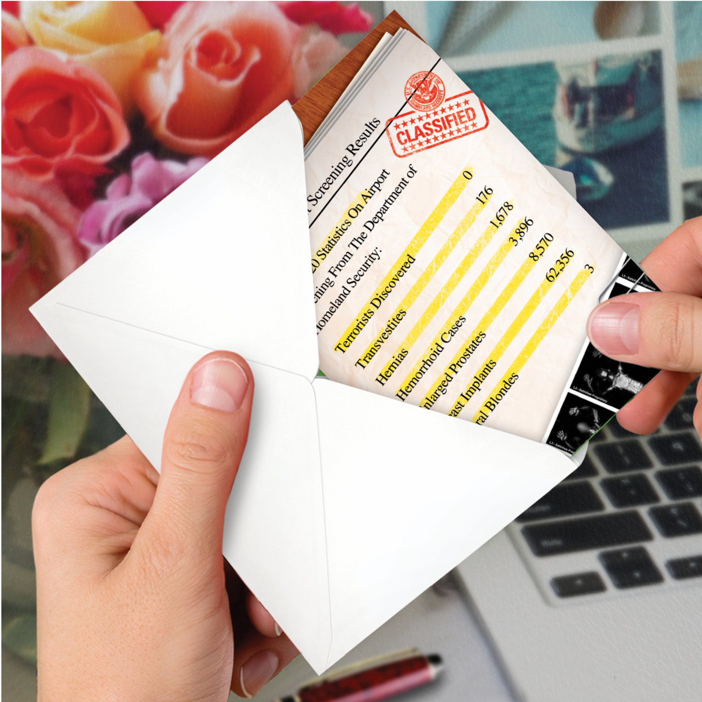 Airport Security: Funny Birthday Card