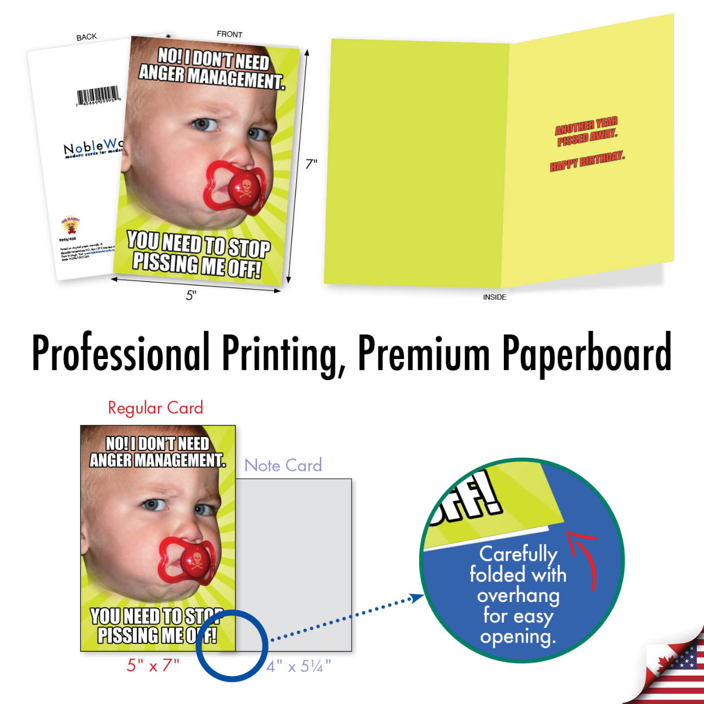 Anger Management: Funny Birthday Greeting Card