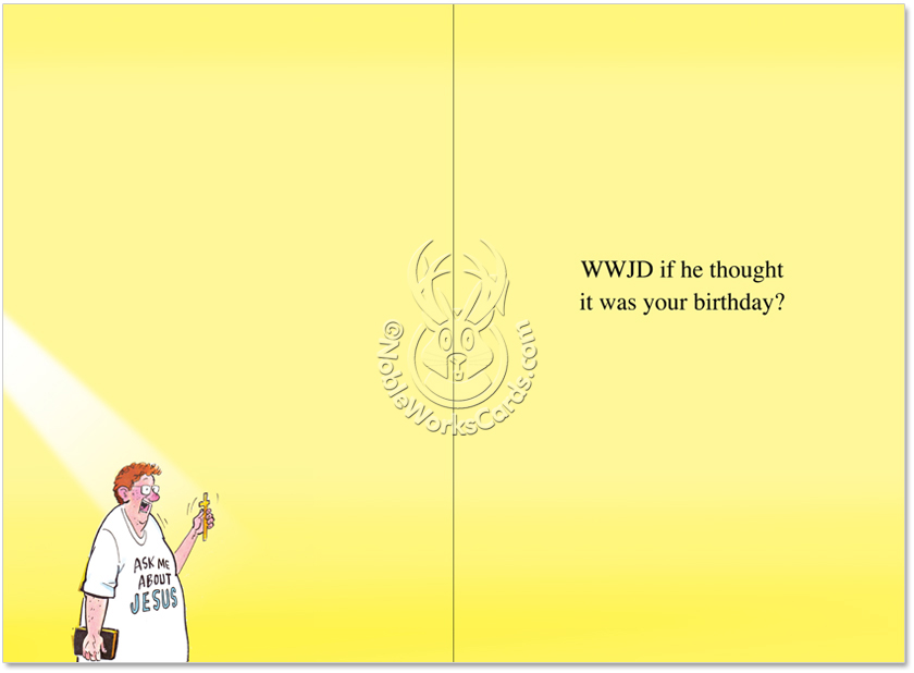 Annoying Prick Cartoons Birthday Card John Billette