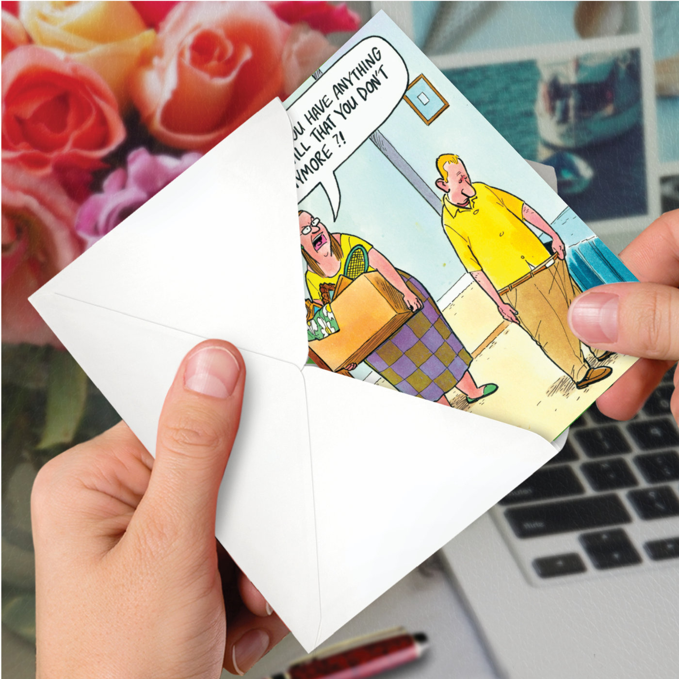 Anything for Goodwill: Funny Birthday Card for Men