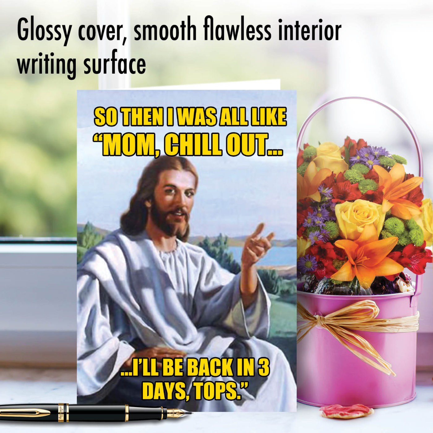 Back In Like 3 Days: Funny Mother's Day Greeting Card