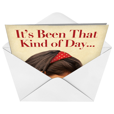 Bad Day Picture Birthday Greeting Card