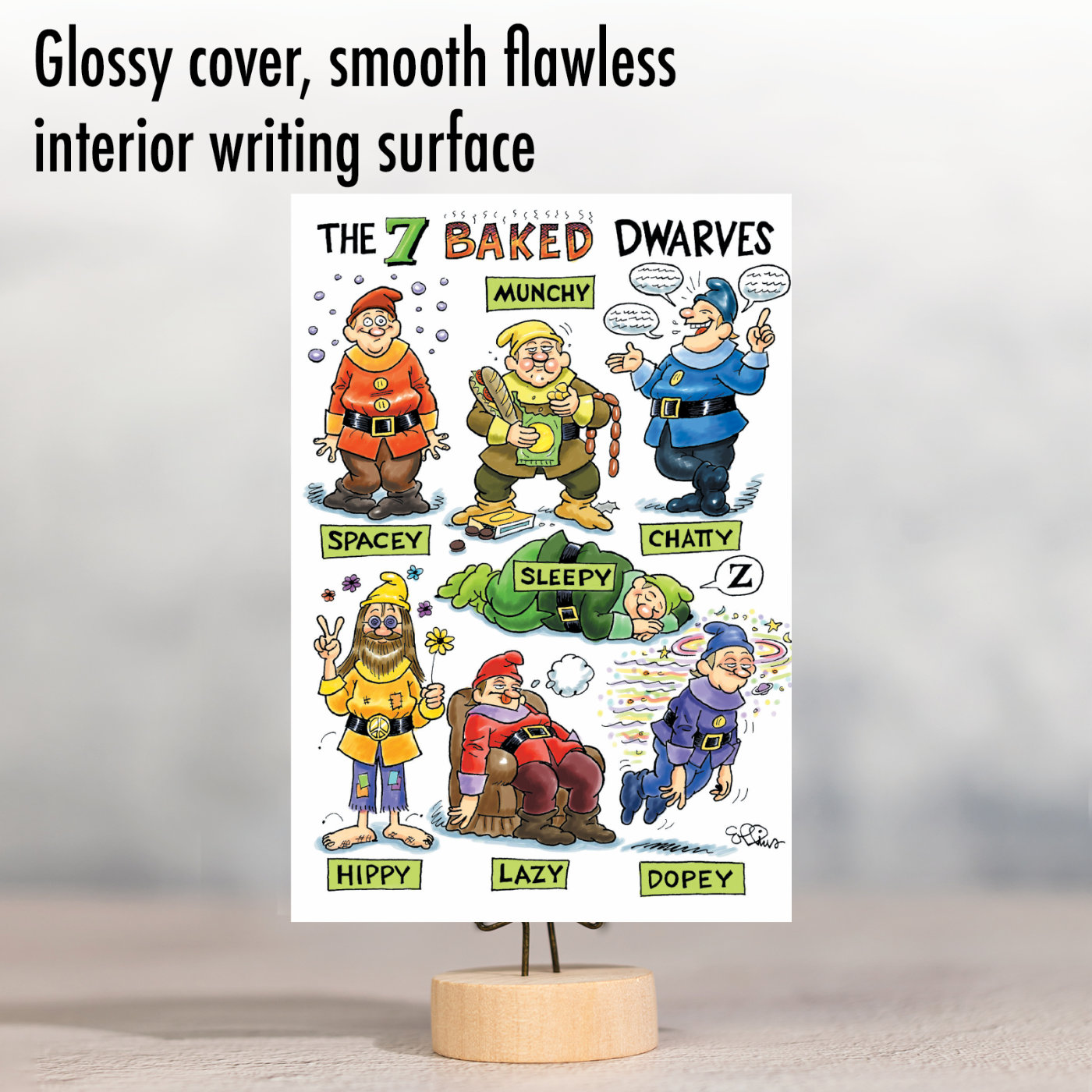 Baked Dwarves: Funny Birthday Greeting Card