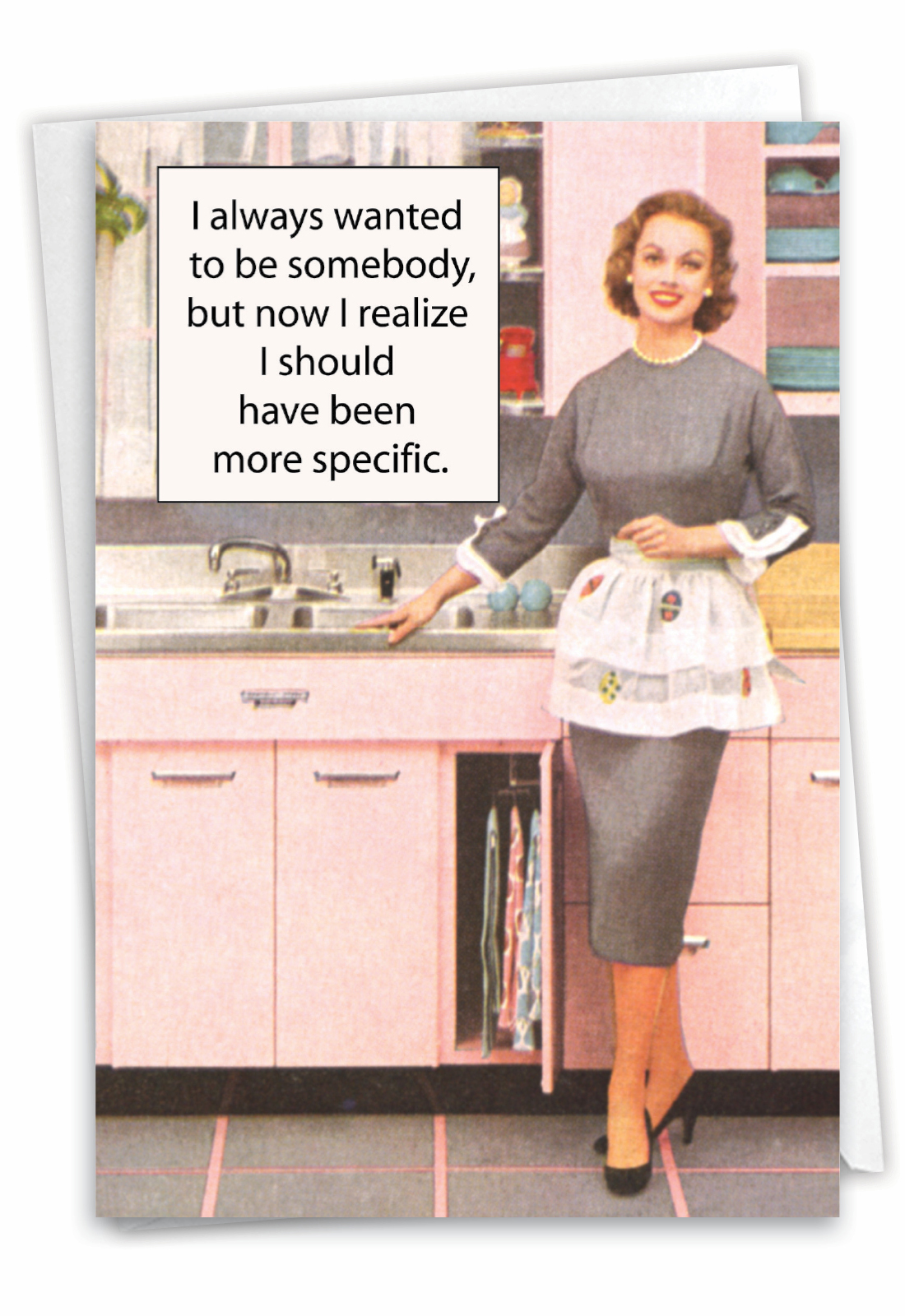 Be More Specific: Funny Birthday Greeting Card