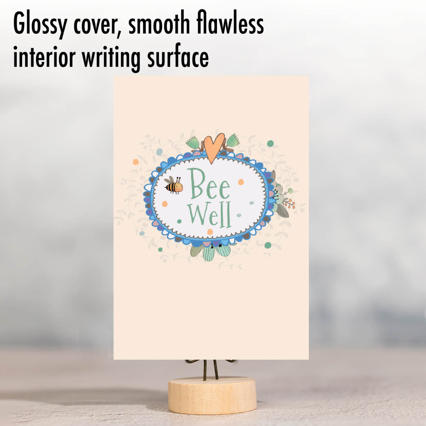 Bee Well: Stylish Get Well Greeting Card
