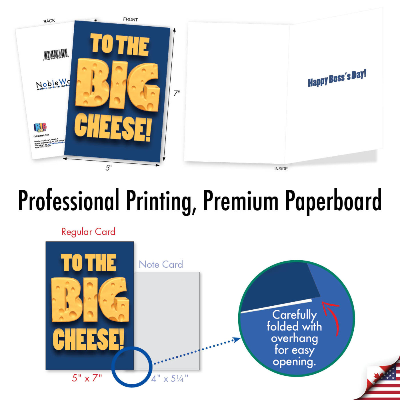 Big Cheese: Funny Boss's Day Card