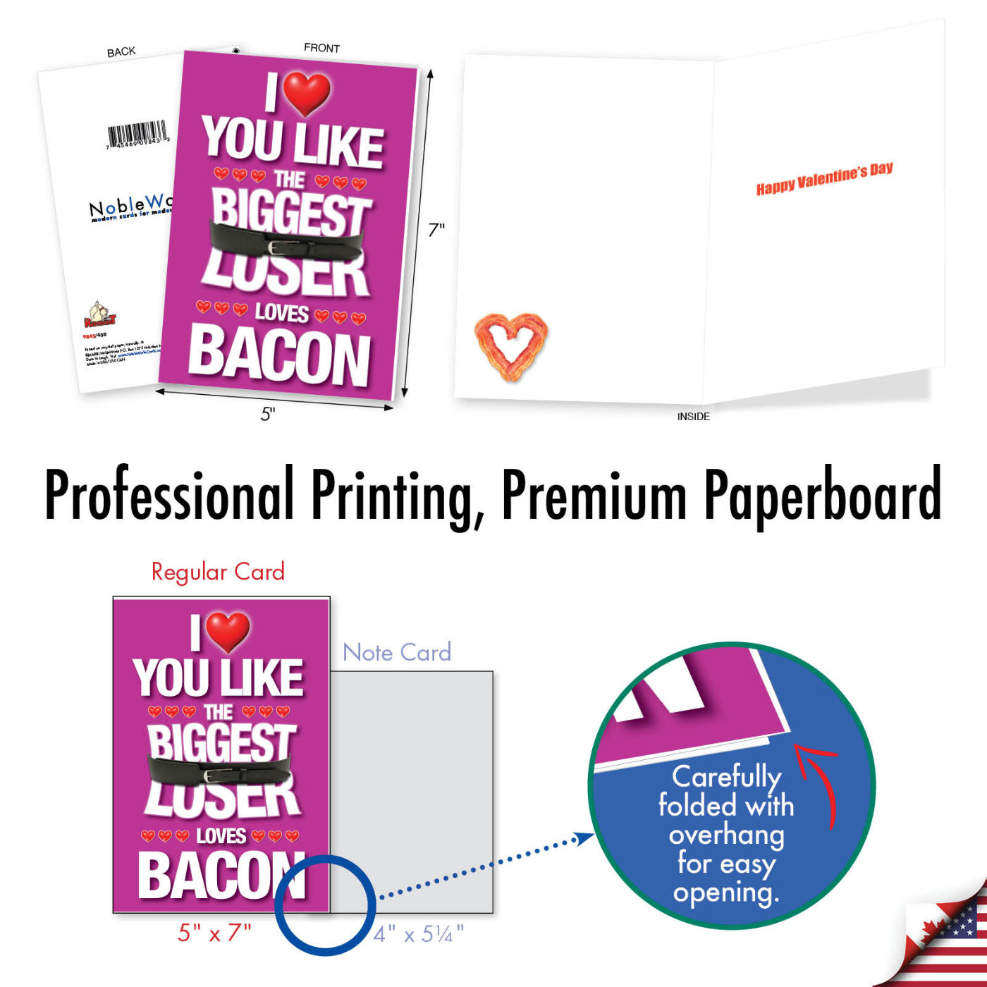 Biggest Loser: Funny Valentine's Day Greeting Card