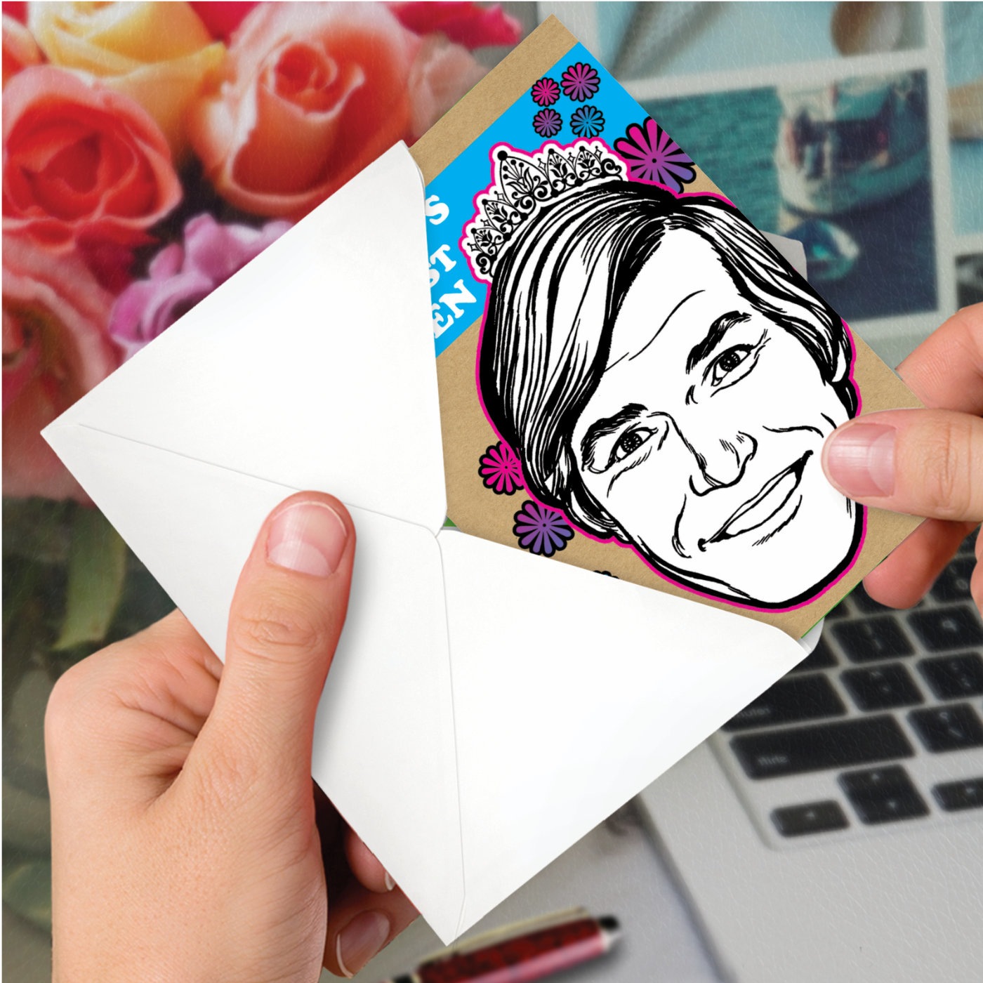 Biggest Queen: Funny Birthday Greeting Card