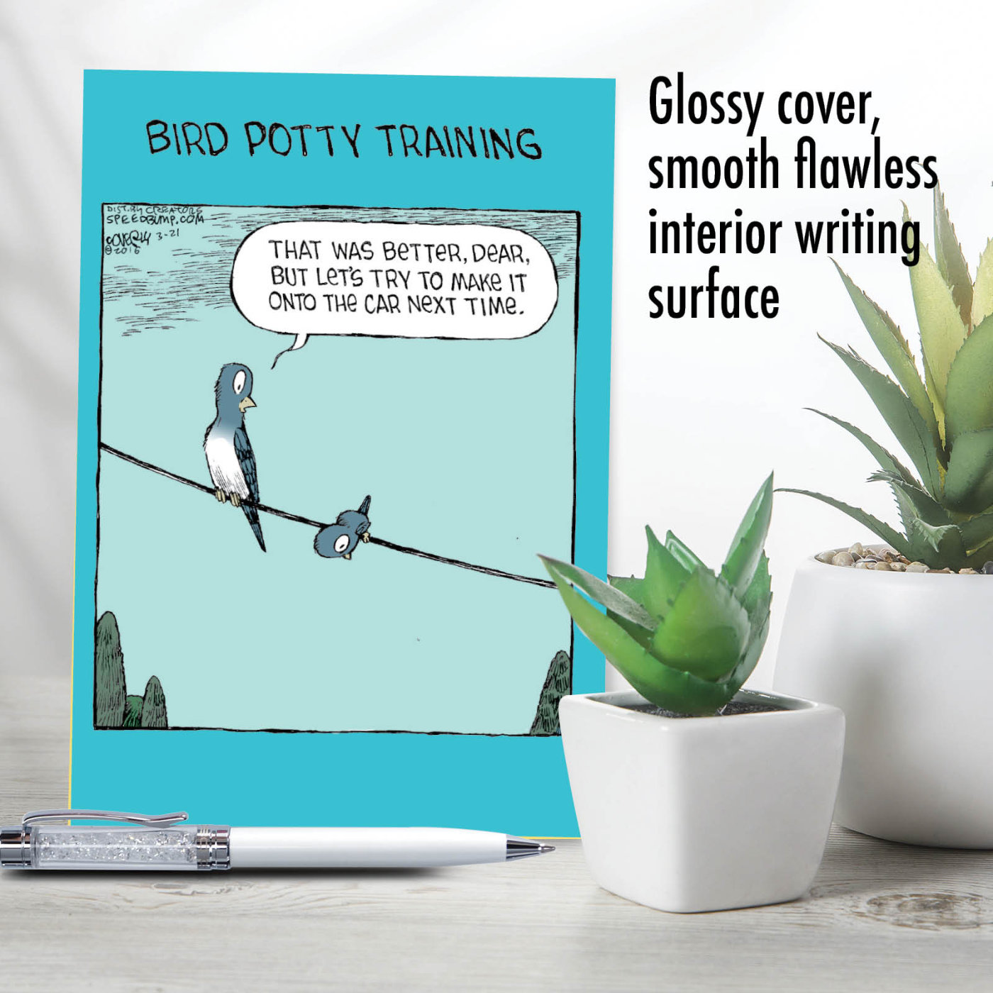 Bird Potty Training: Funny Mother's Day Card