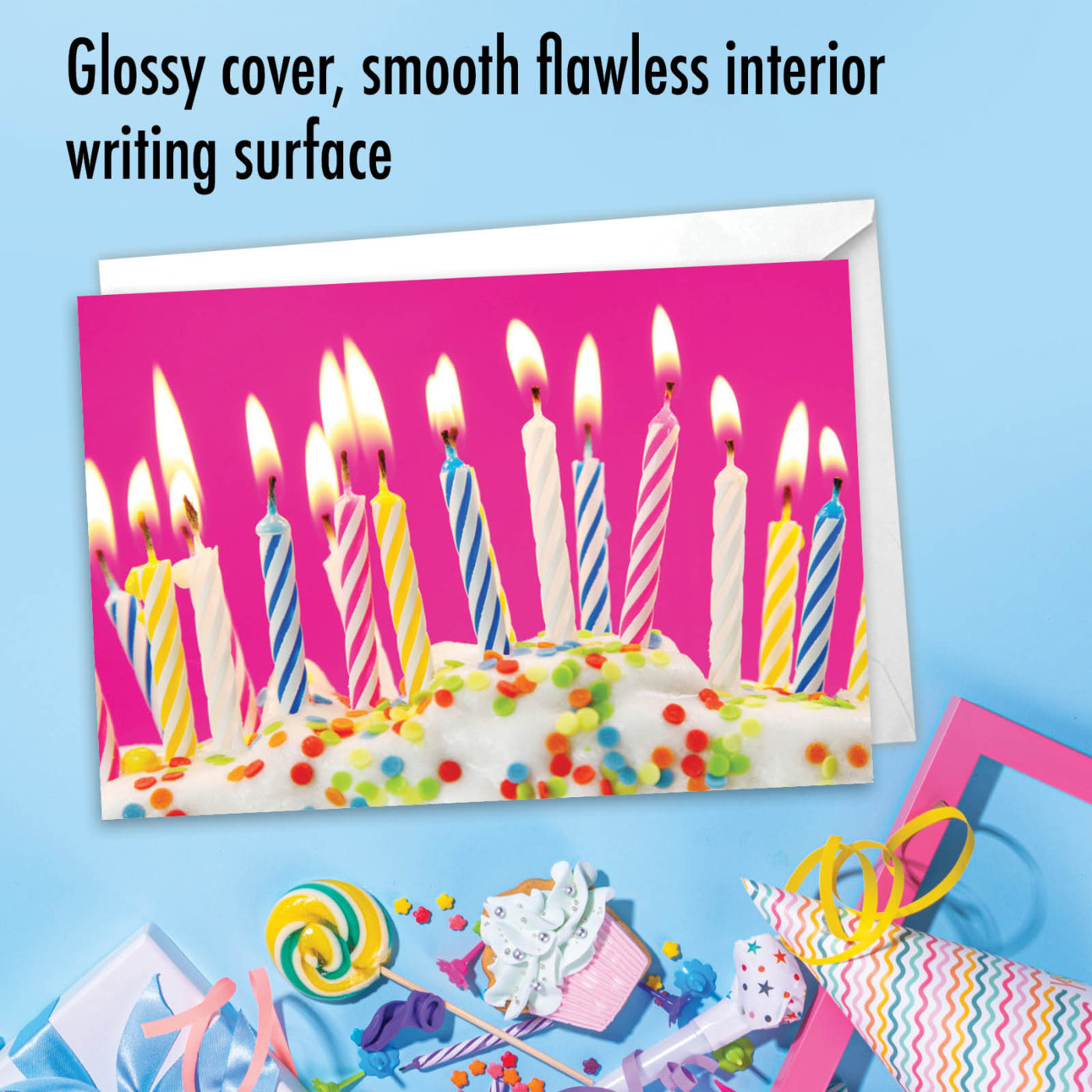 Candles: Creative Birthday Card