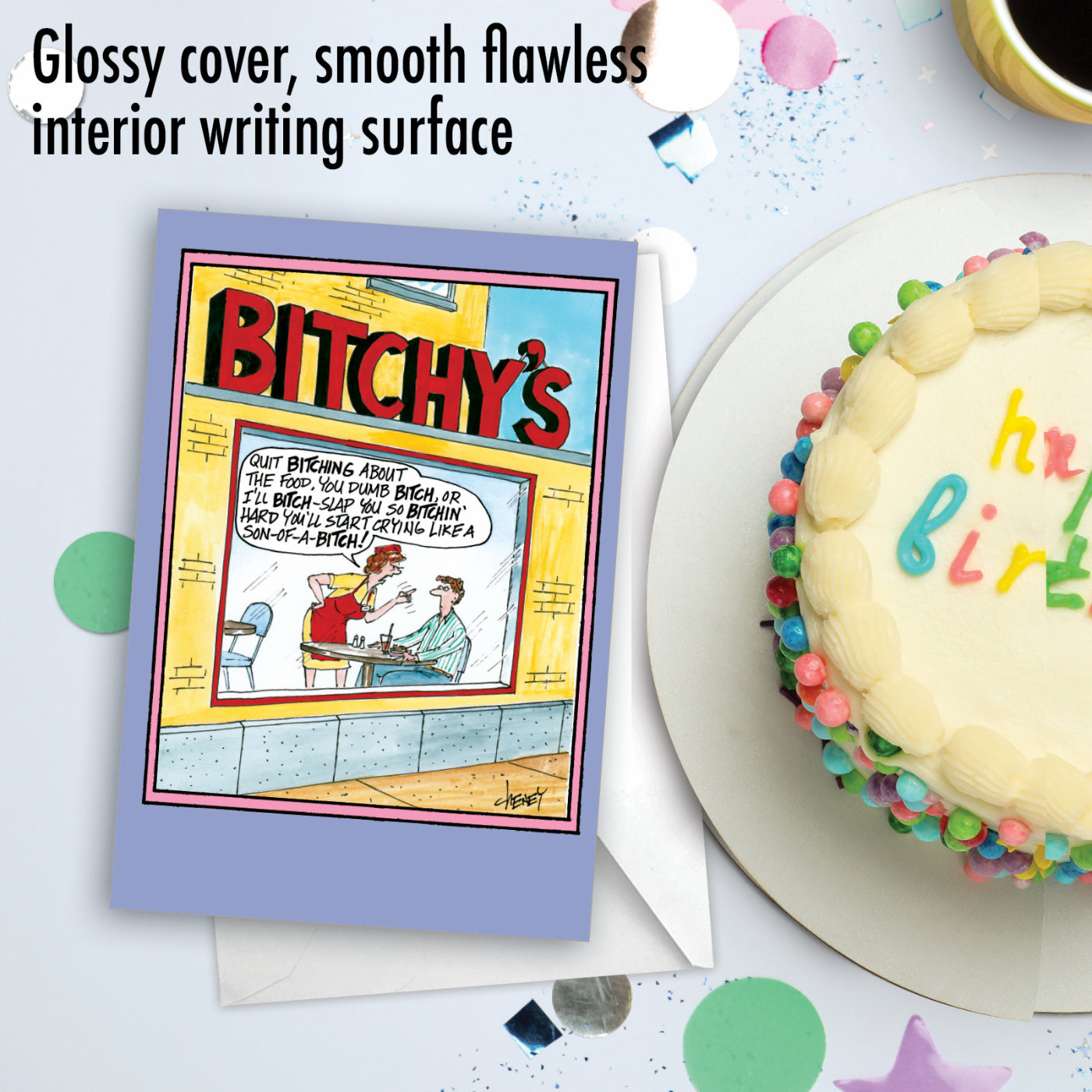 Bitchys: Funny Birthday Greeting Card for Women