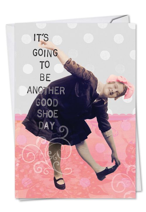 Bodacious Broads: Stylish Birthday Paper Greeting Card