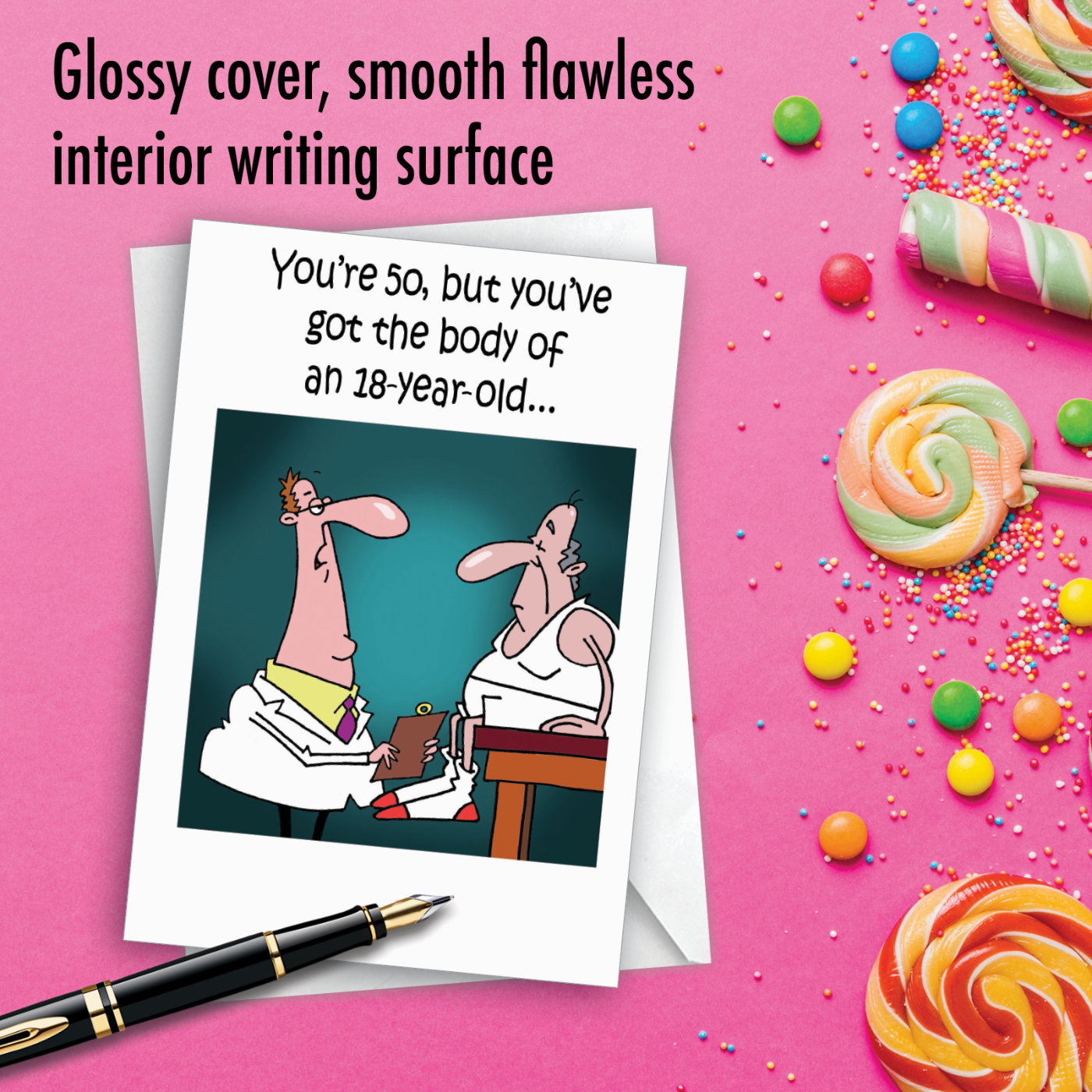 Body of 18: Humor Birthday Greeting Card