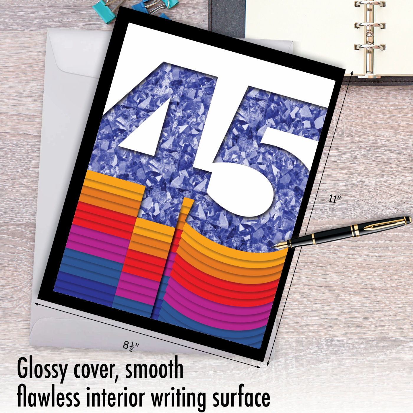 Bold Milestones - 45: Funny Milestone Anniversary Giant Card