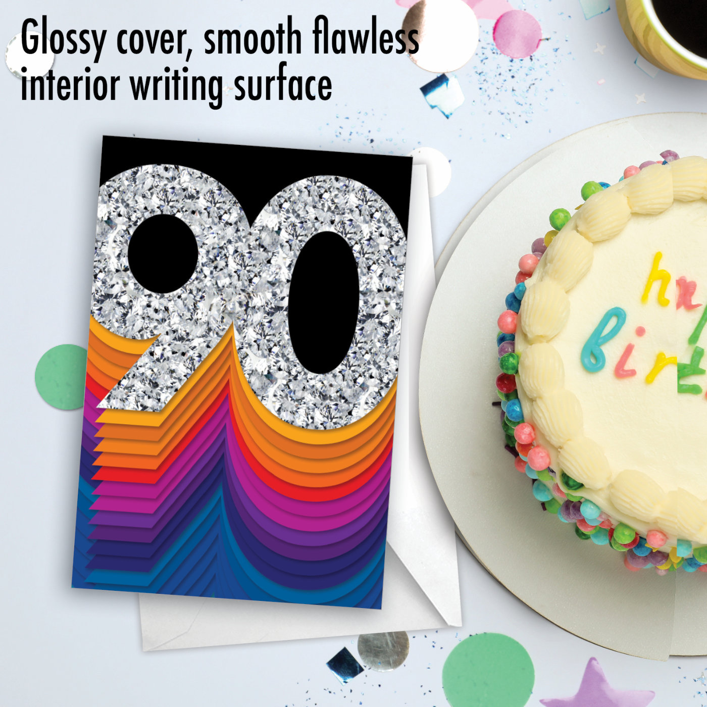 Bold Milestones - 90: Creative Milestone Birthday Card