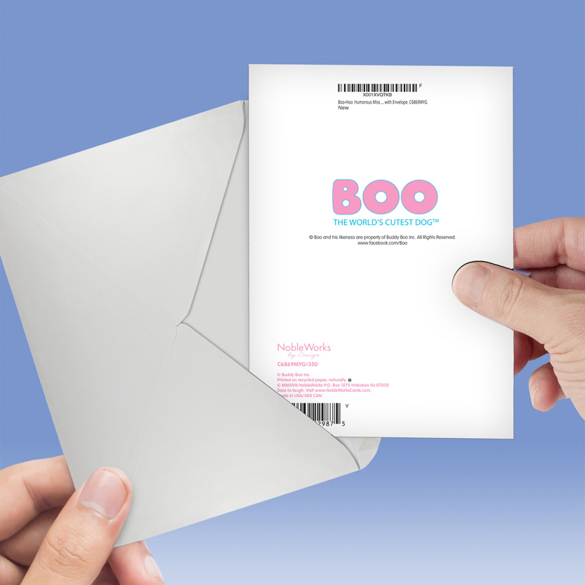 Boo-Hoo: Hilarious Miss You Greeting Card