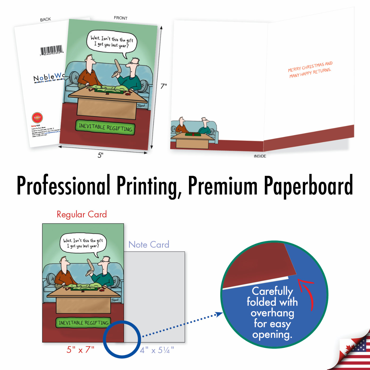 Boomerang Regifting: Funny Christmas Card