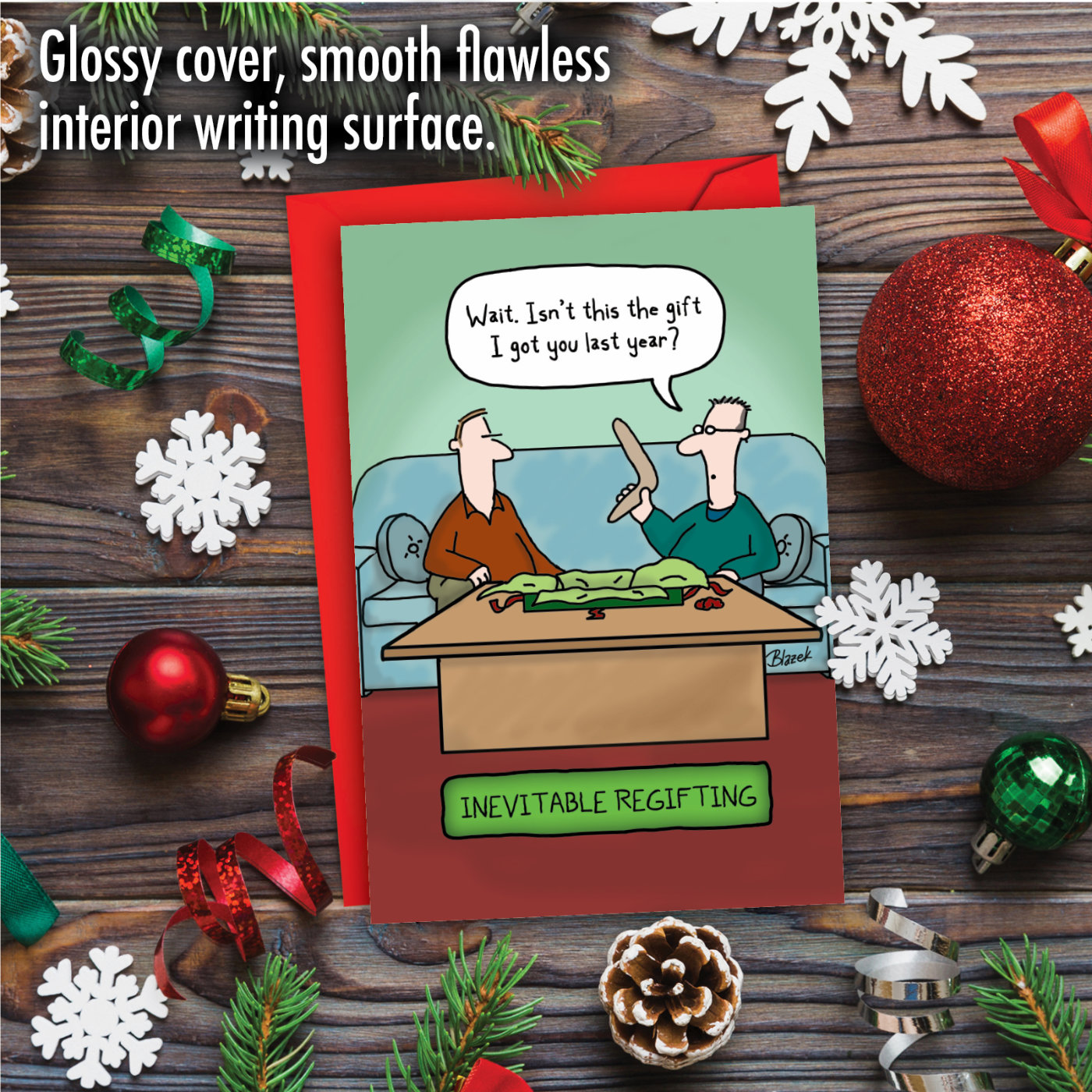 Boomerang Regifting: Funny Christmas Card