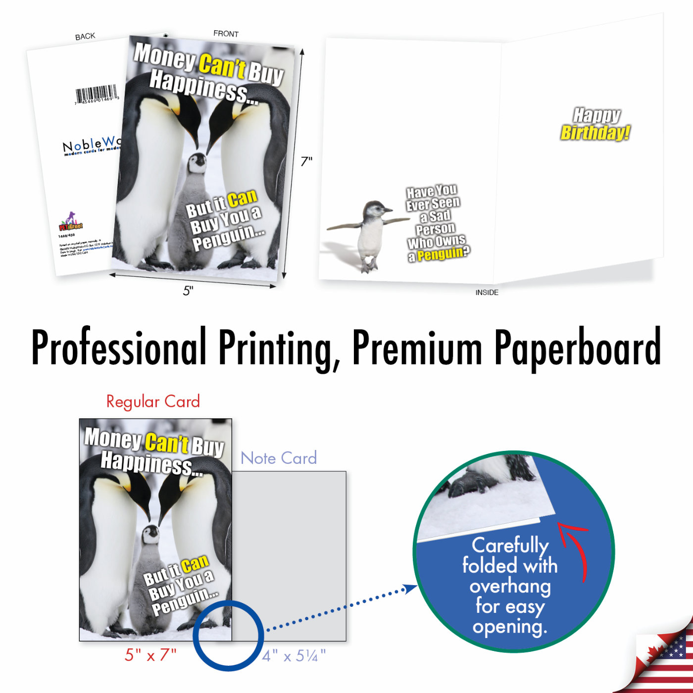 Buy A Penguin: Funny Birthday Greeting Card