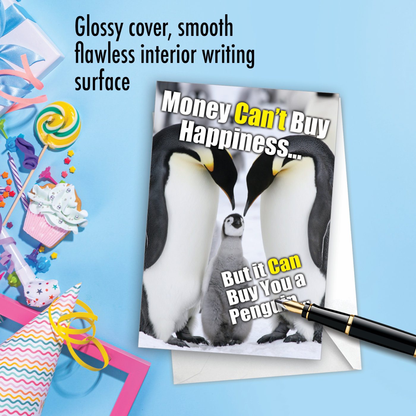 Buy A Penguin: Funny Birthday Greeting Card