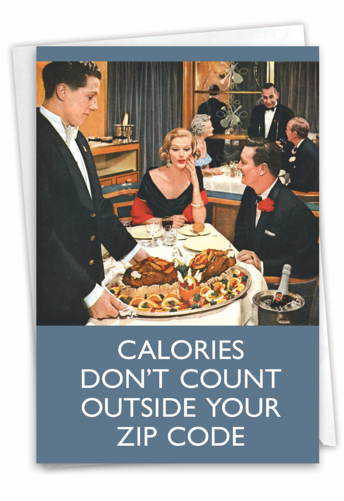 Calories Don't Count: Funny Birthday Card