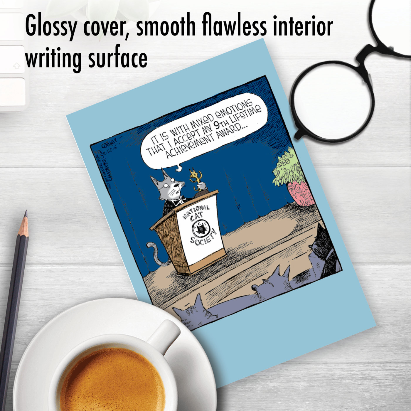 Cat Achievement: Humor Congratulations Greeting Card