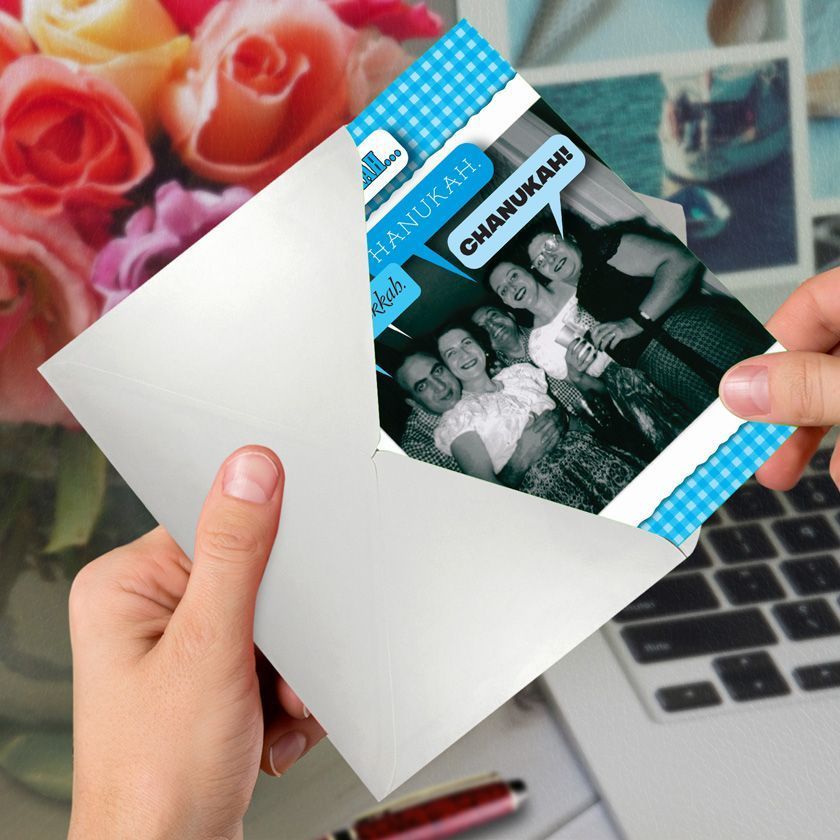 Cat Present Cartoon Christmas Card By Maria Scrivan