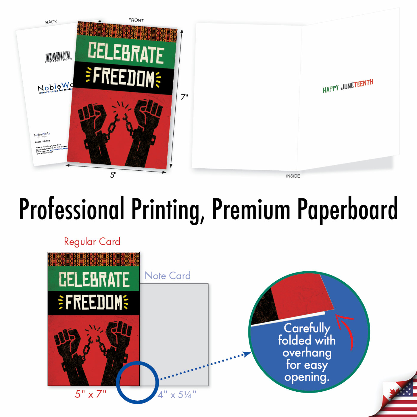 Celebrate Freedom: Beautiful Juneteenth Greeting Card