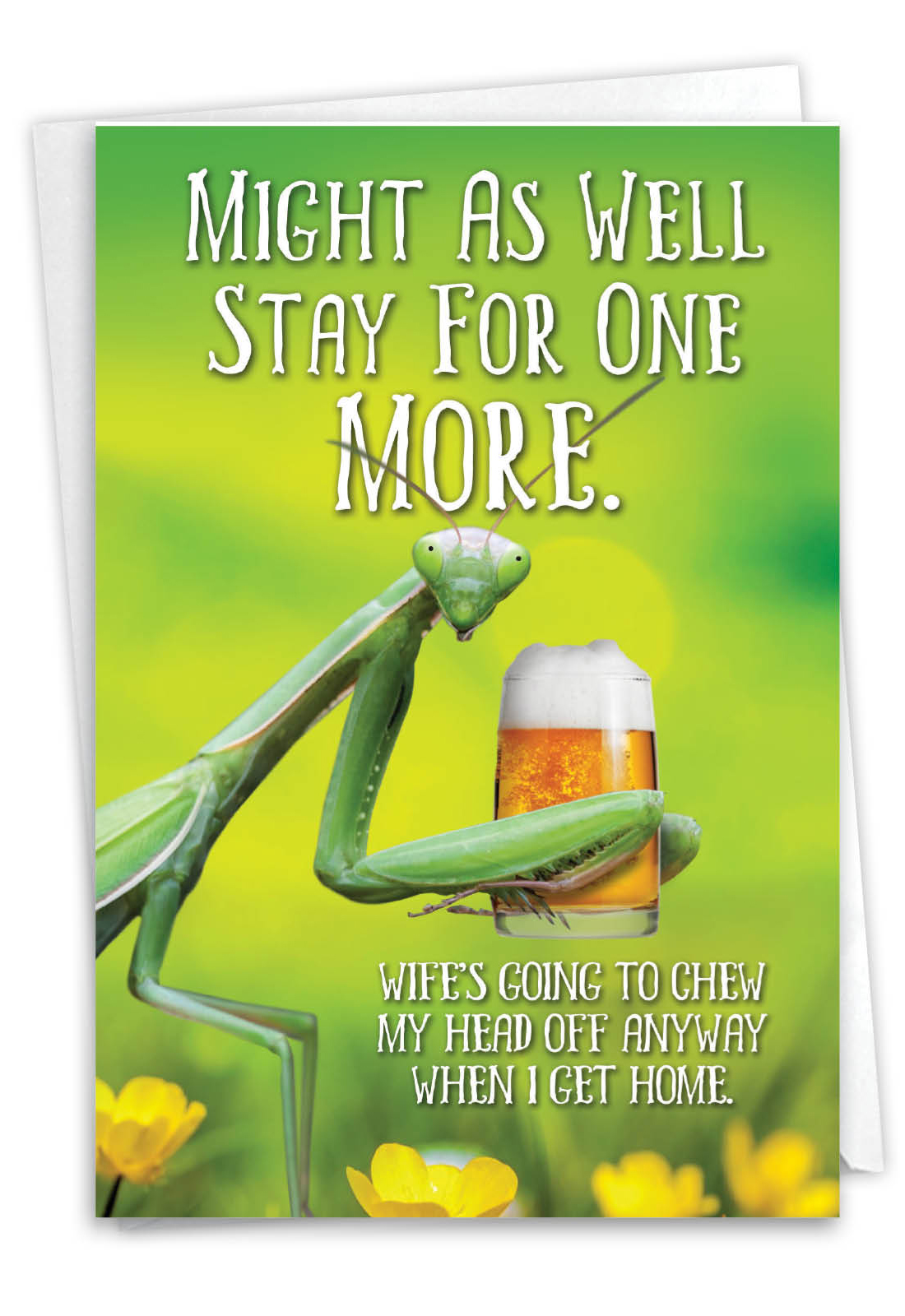 Chew My Head Off: Humor Anniversary Card