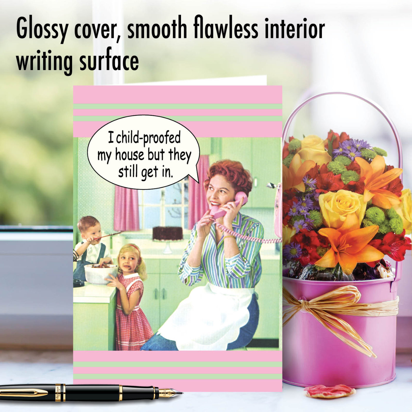 Child Proof: Funny Mother's Day Greeting Card