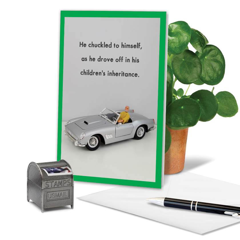 Children's Inheritance: Hilarious Father's Day Greeting Card