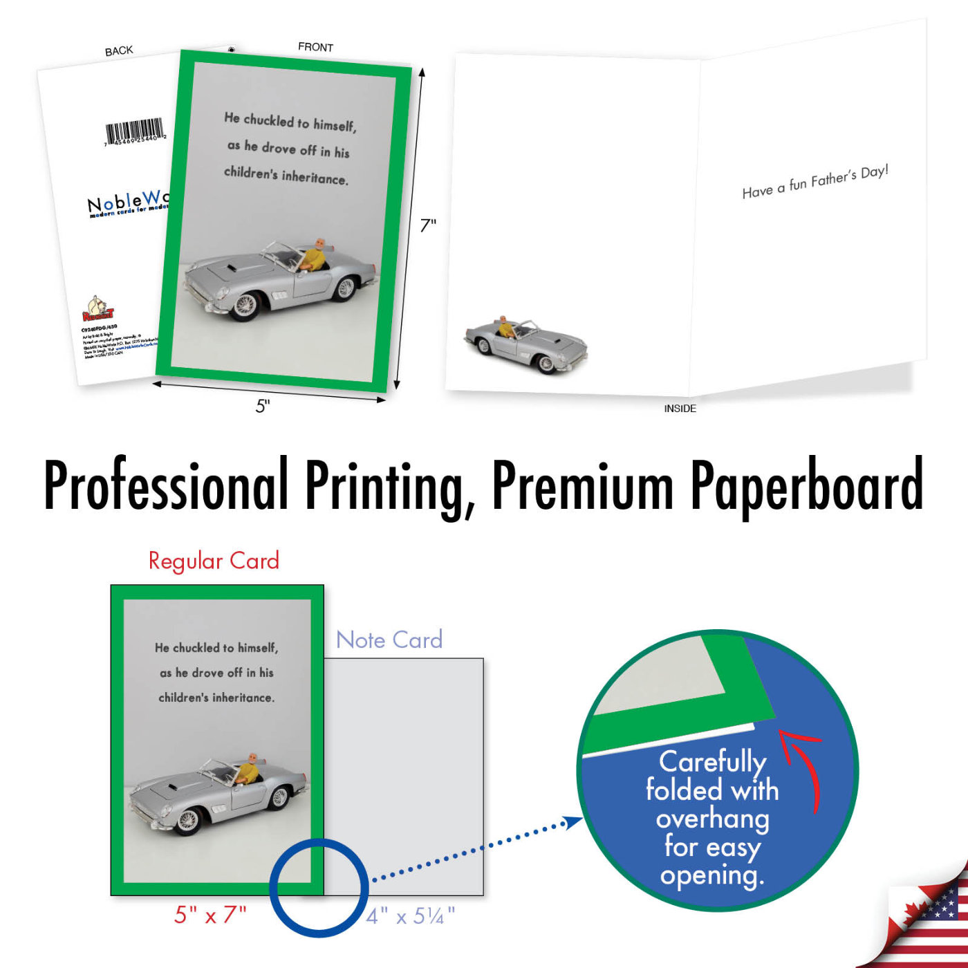 Children's Inheritance: Funny Father's Day Greeting Card