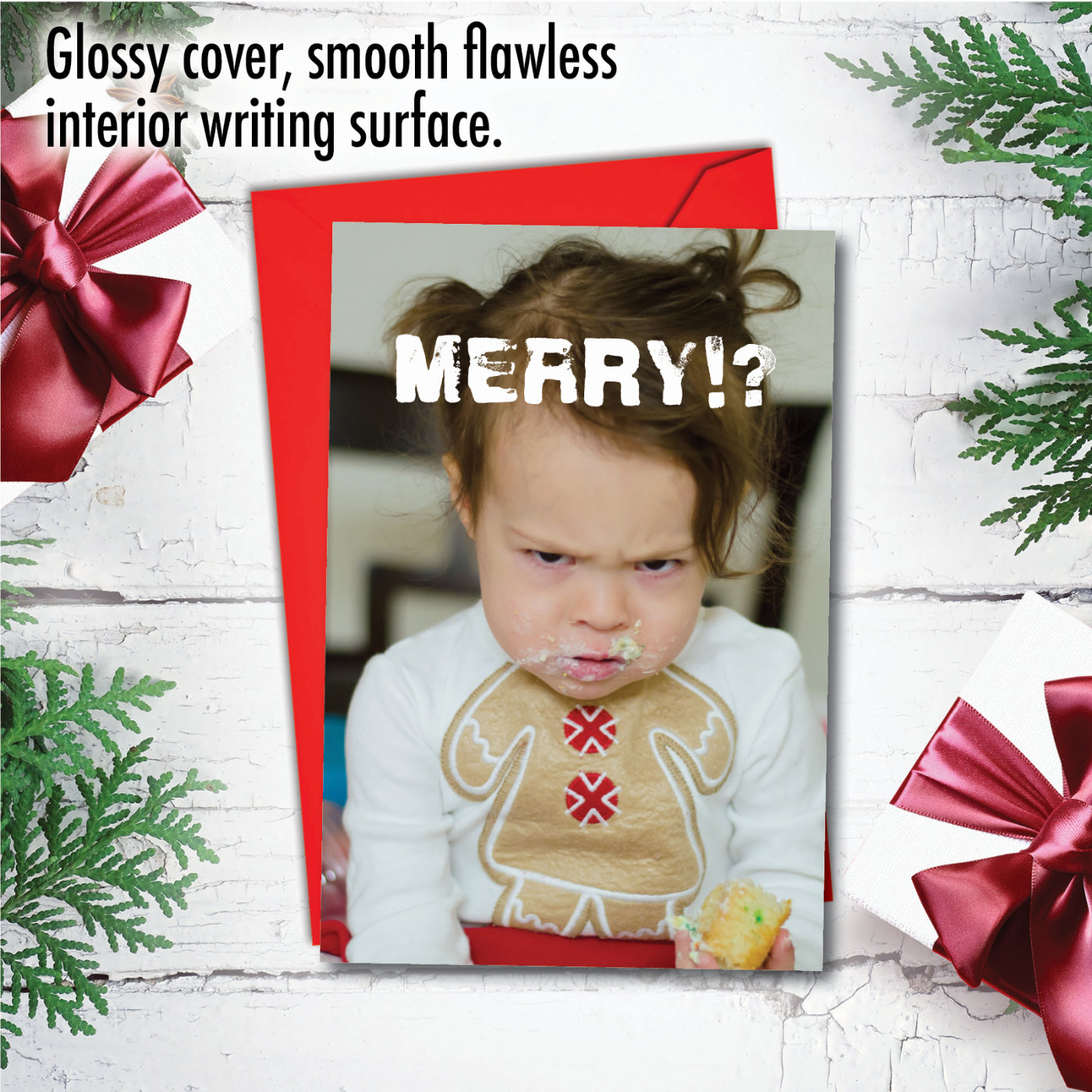 Christmas Mess: Funny Seasons Greetings Card