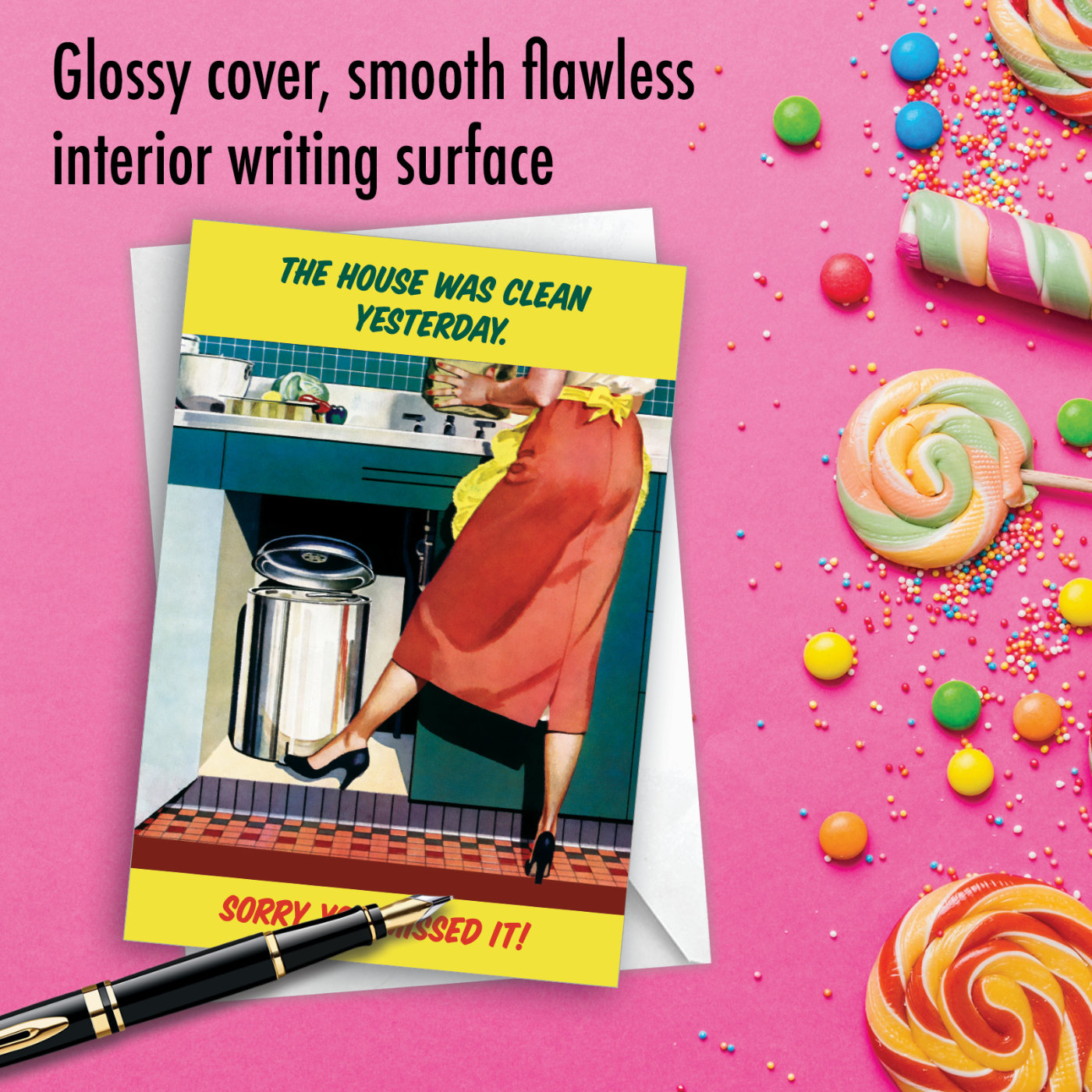 Clean Yesterday: Funny Birthday Greeting Card