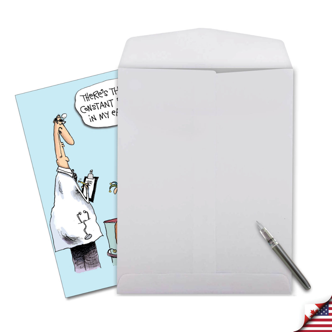 Constant Ringing: Funny Get Well Jumbo Card