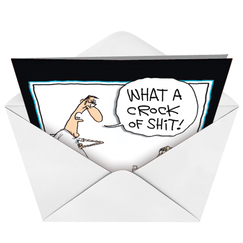 Crock Of Shit Birthday Card Mccoy