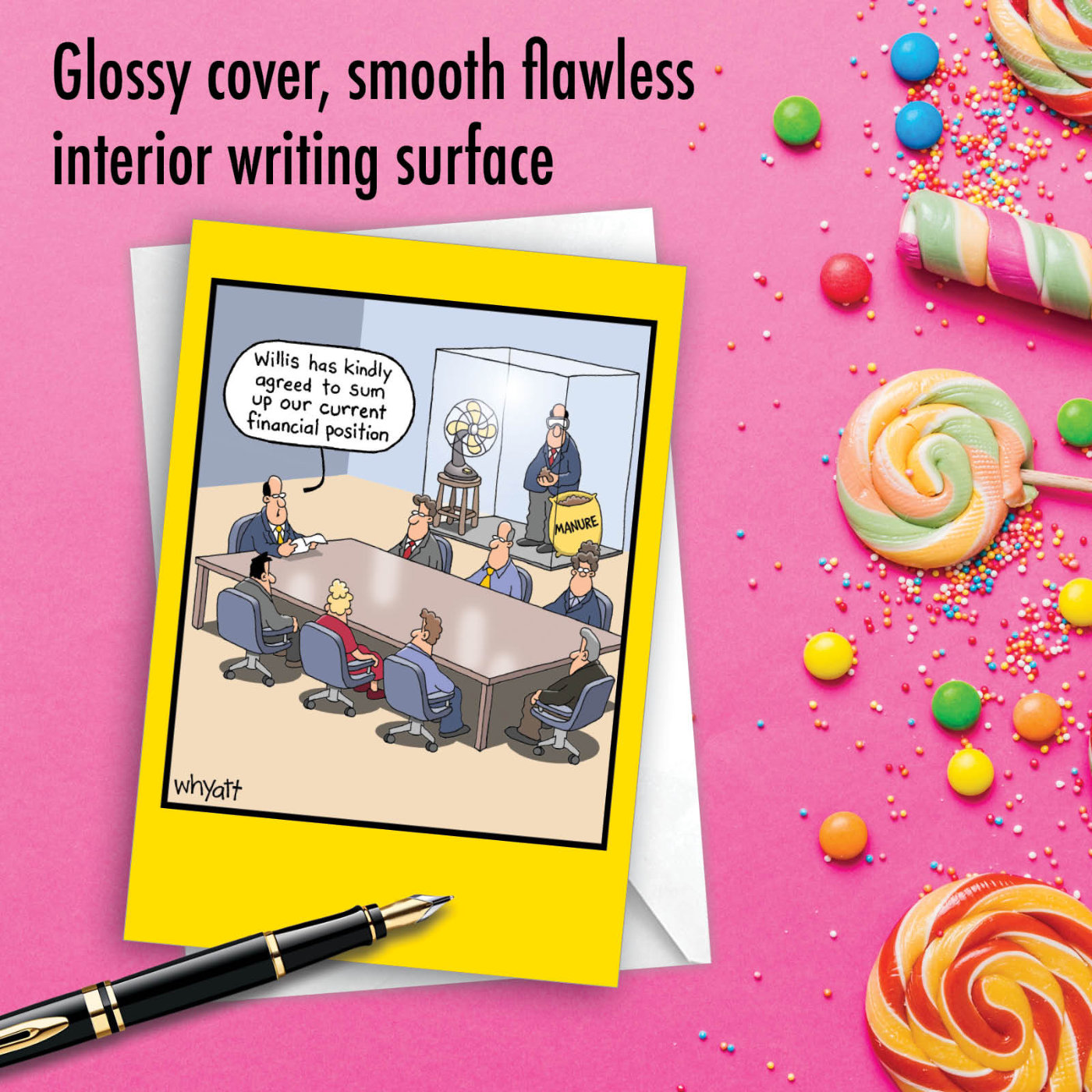 Current Financial Position: Funny Birthday Card