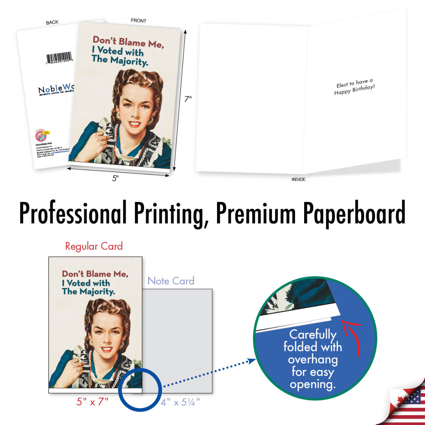 Don't Blame Me: Funny Birthday Greeting Card