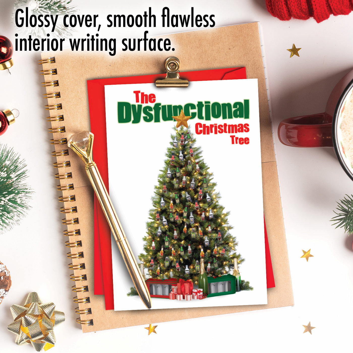 Dysfunctional Xmas Tree: Funny Christmas Card