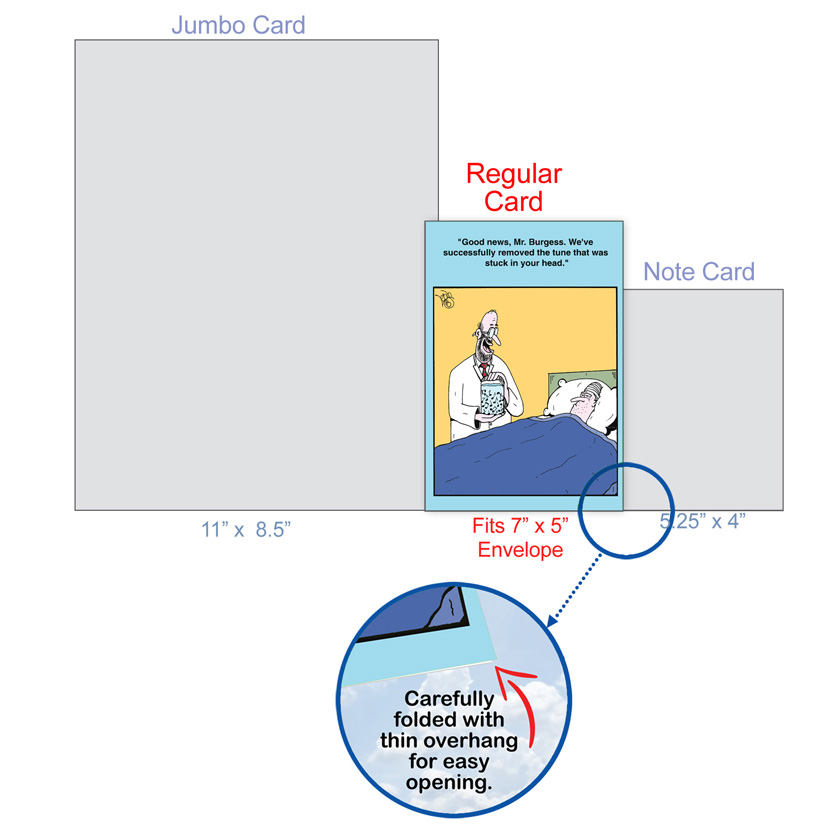 Ear Worm Operation - Hilarious Get-Well Greeting Card