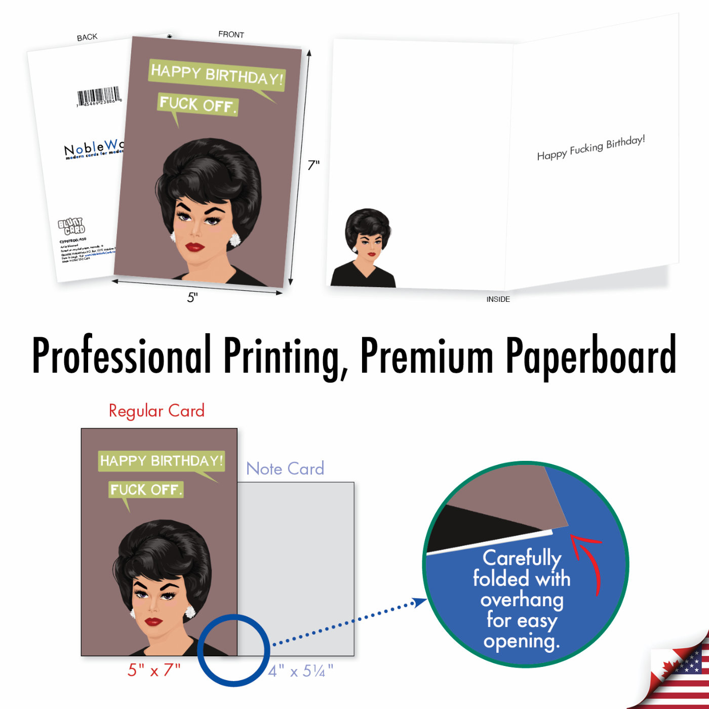 Eff Off: Funny Birthday Greeting Card