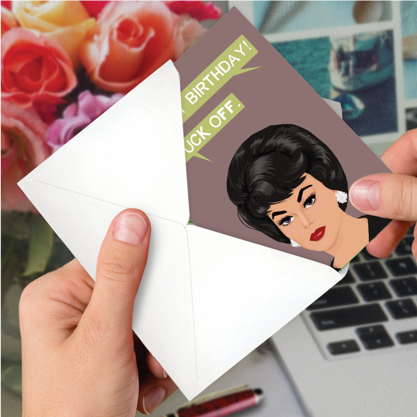 Eff Off: Funny Birthday Greeting Card