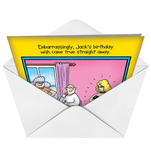 Adult Humor Birthday Greeting Card Embarrassing Wish